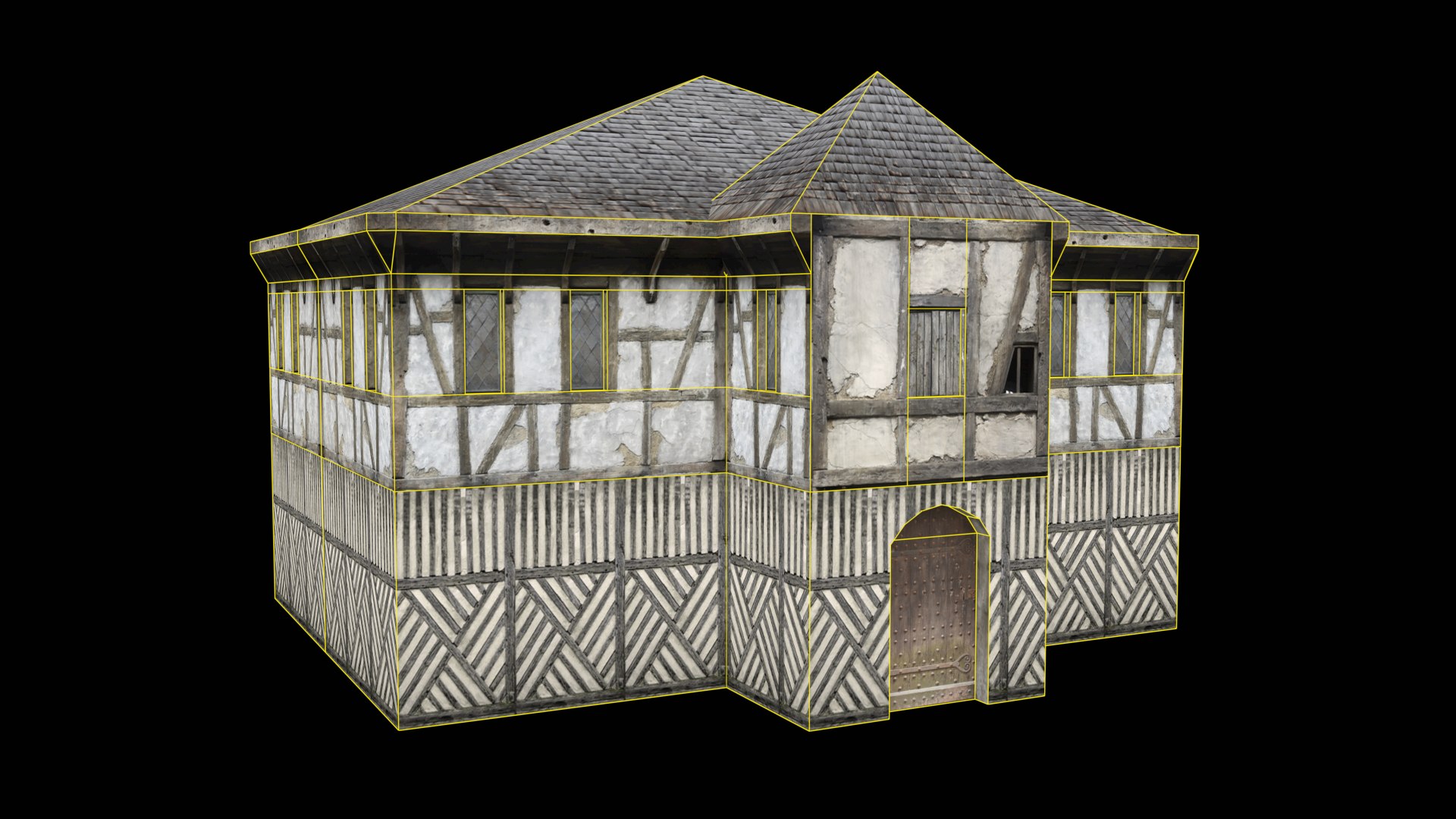 3D Medieval House Pack Game Ready Model - TurboSquid 2144934
