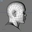 3d dxf samuel human male head reference