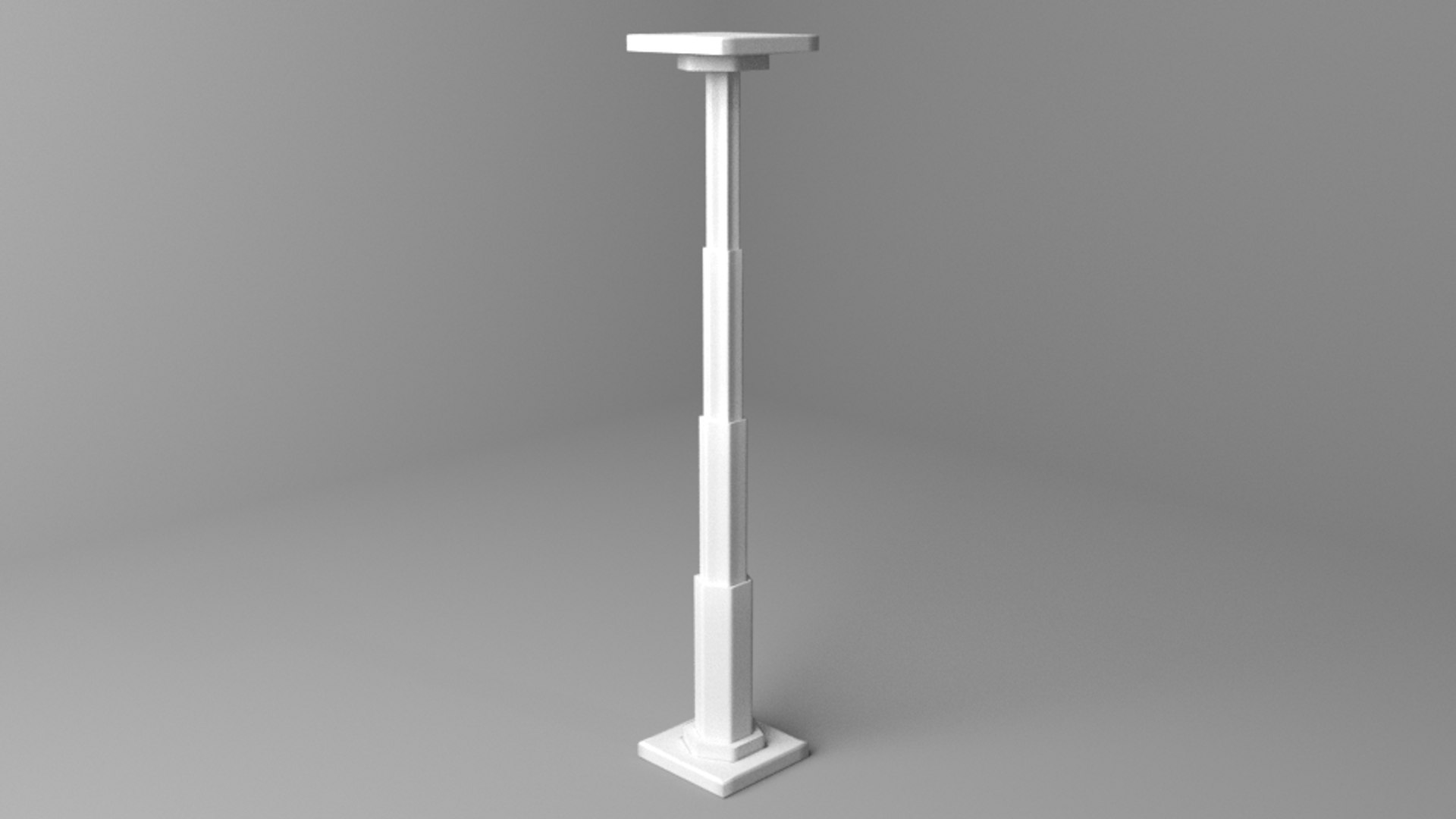 3D Pillar Octagon 5 - TurboSquid 1572679