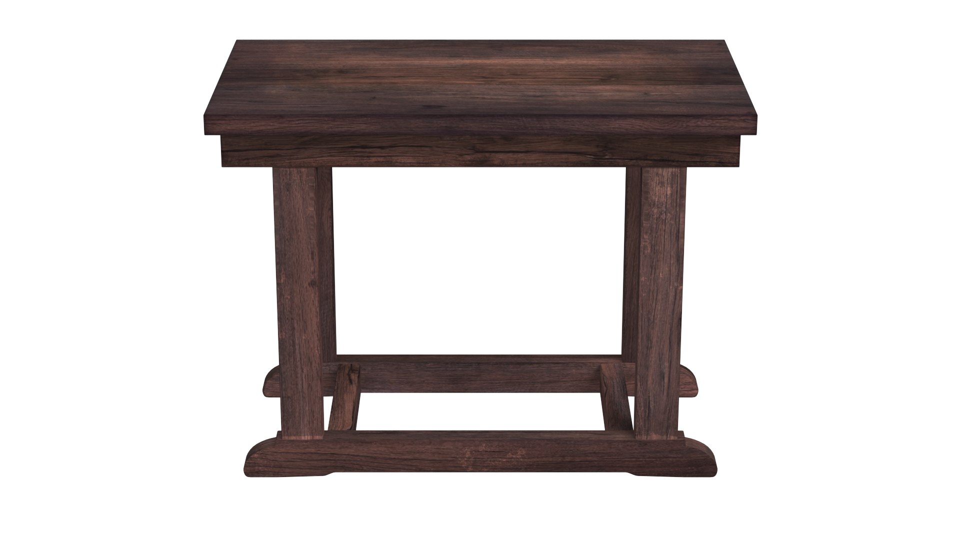 Zinc Top Console Table model - TurboSquid 2157423