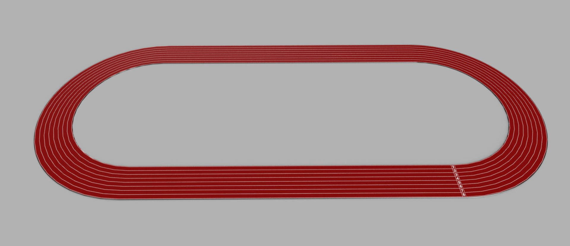 3D Oval Track - TurboSquid 1469364