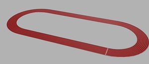 Running Track 3D Models for Download | TurboSquid