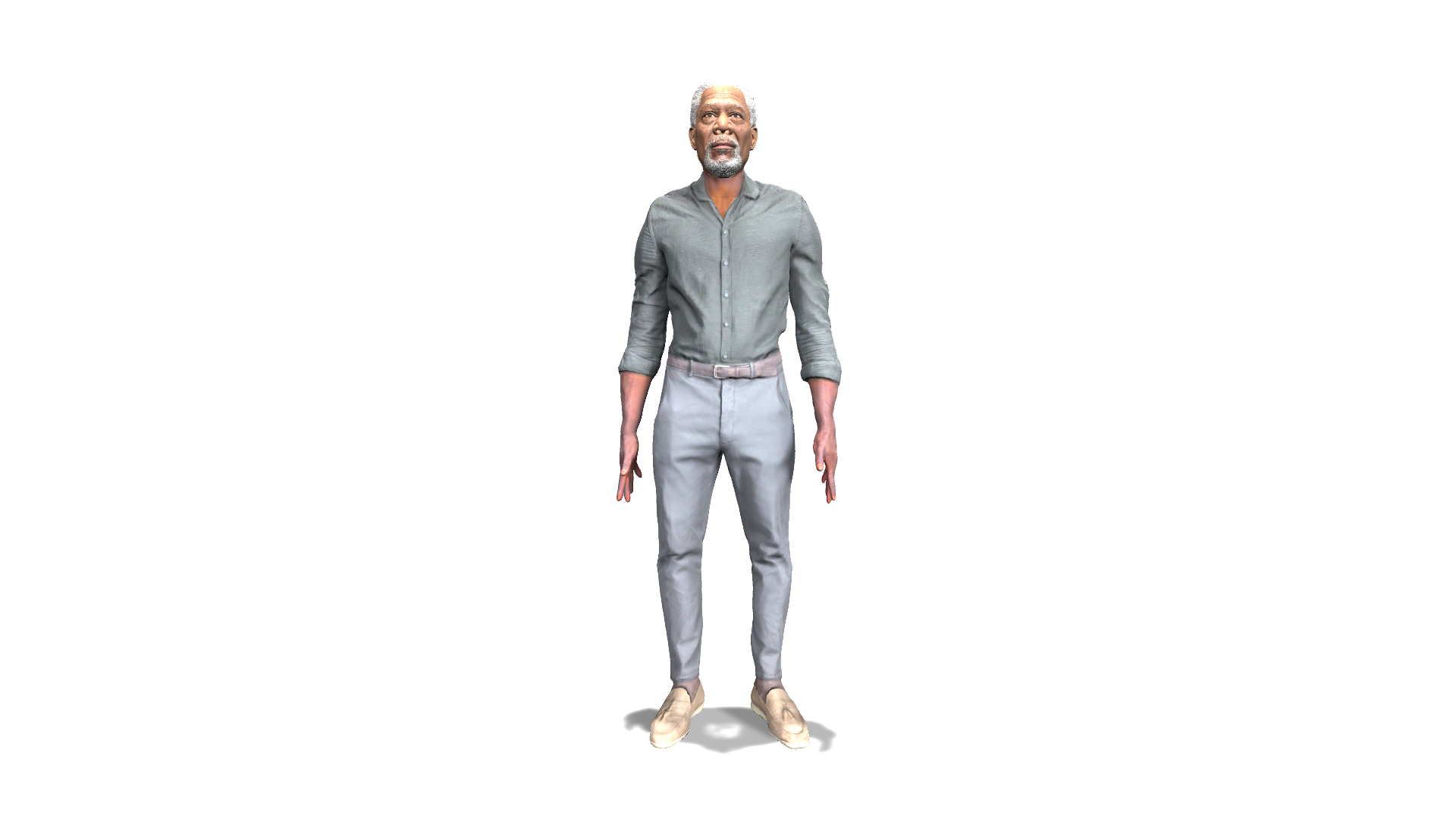 3D Morgan Freeman Model - TurboSquid 1840175