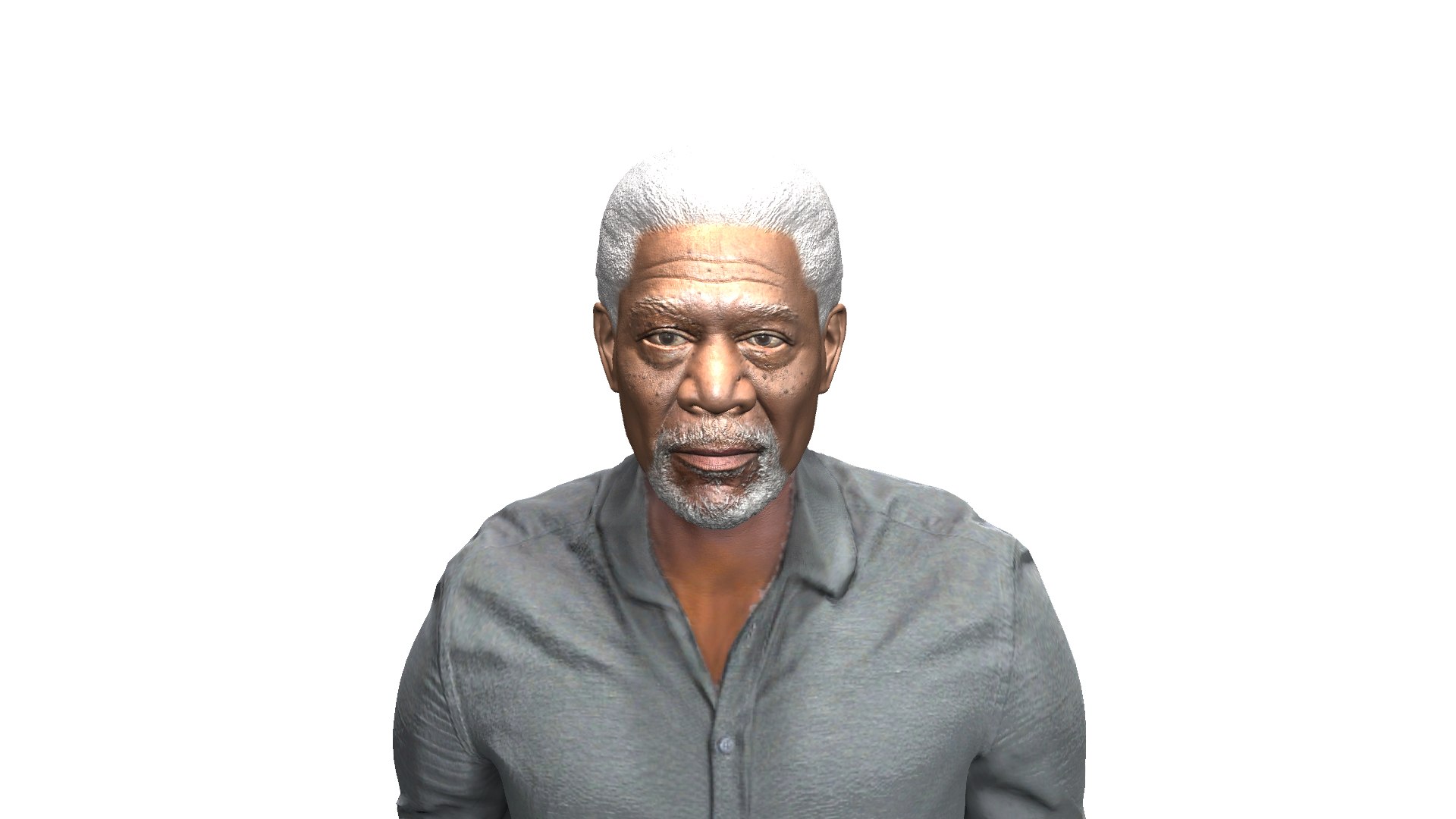 3D Morgan Freeman Model - TurboSquid 1840175