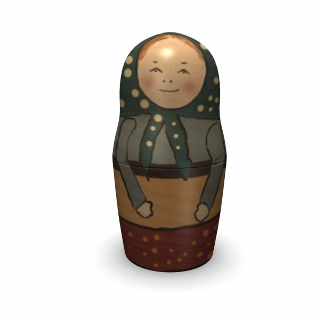 3d matrioshka doll