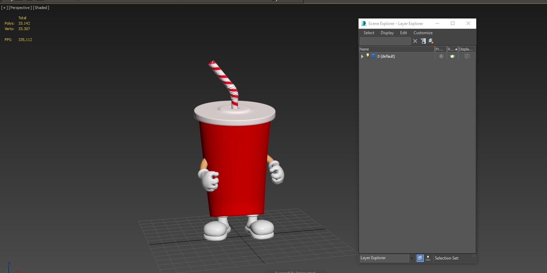 Cup man character 3D model - TurboSquid 1535613