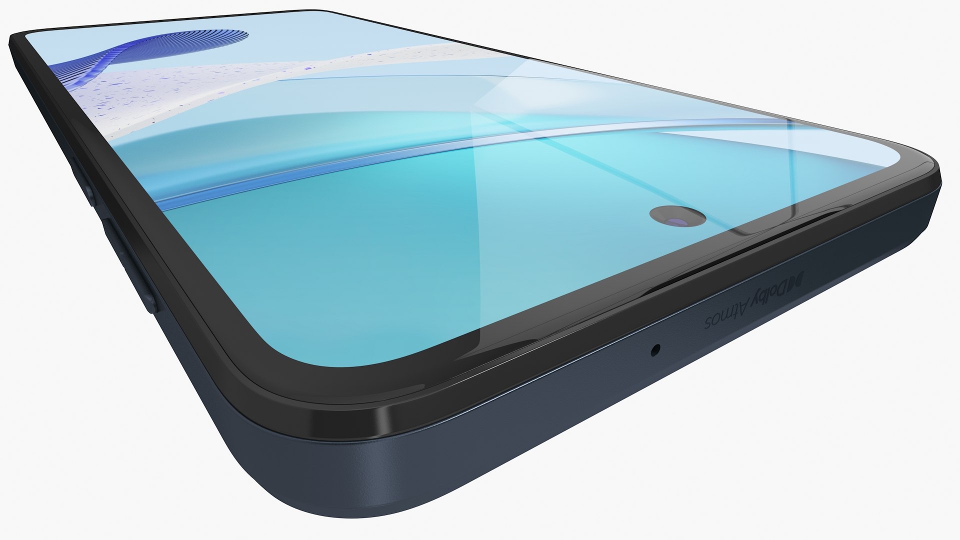 Motorola Moto G53 5G Blue 3D Model - TurboSquid 2049119