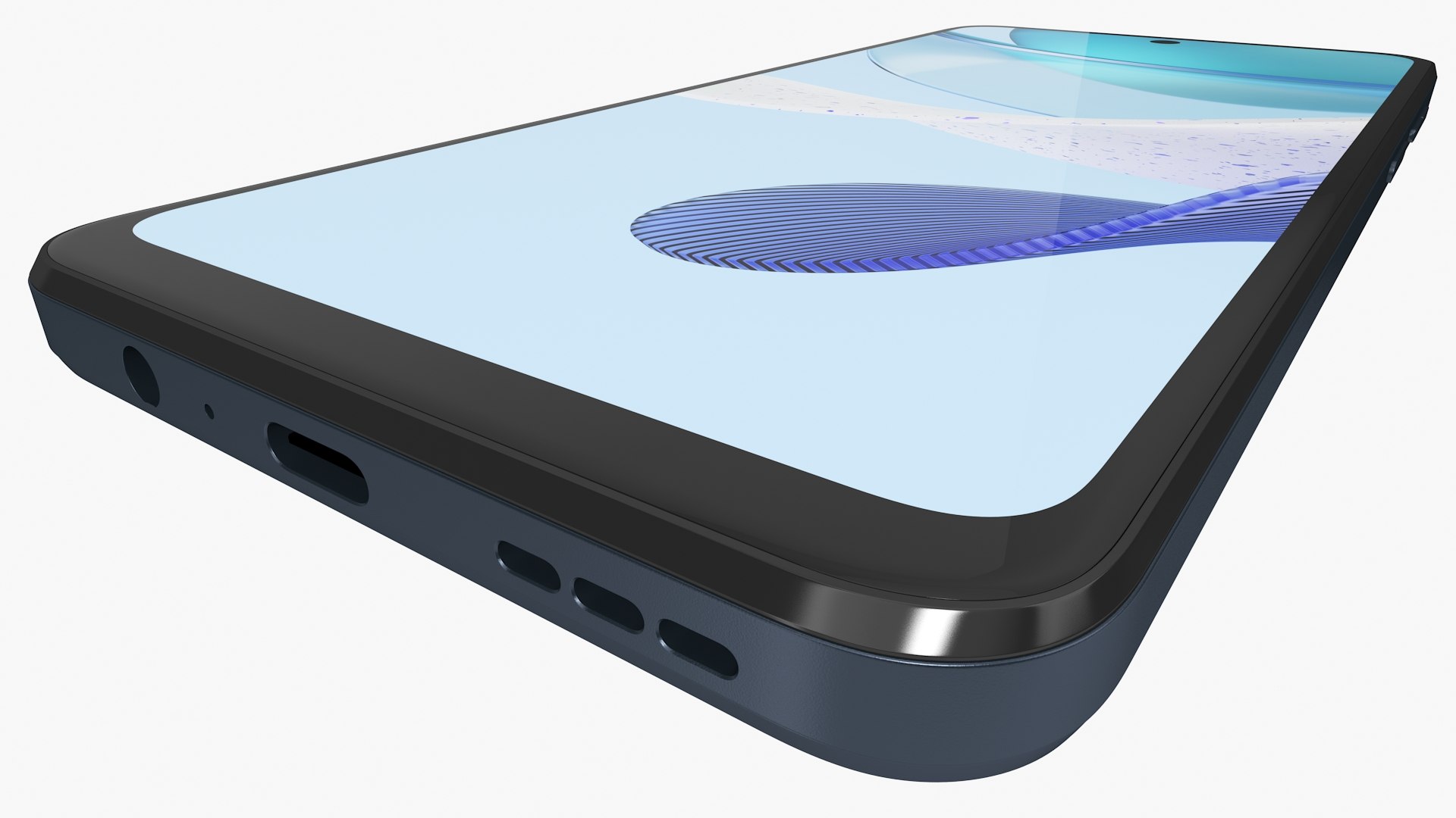 Motorola Moto G53 5G Blue 3D Model - TurboSquid 2049119