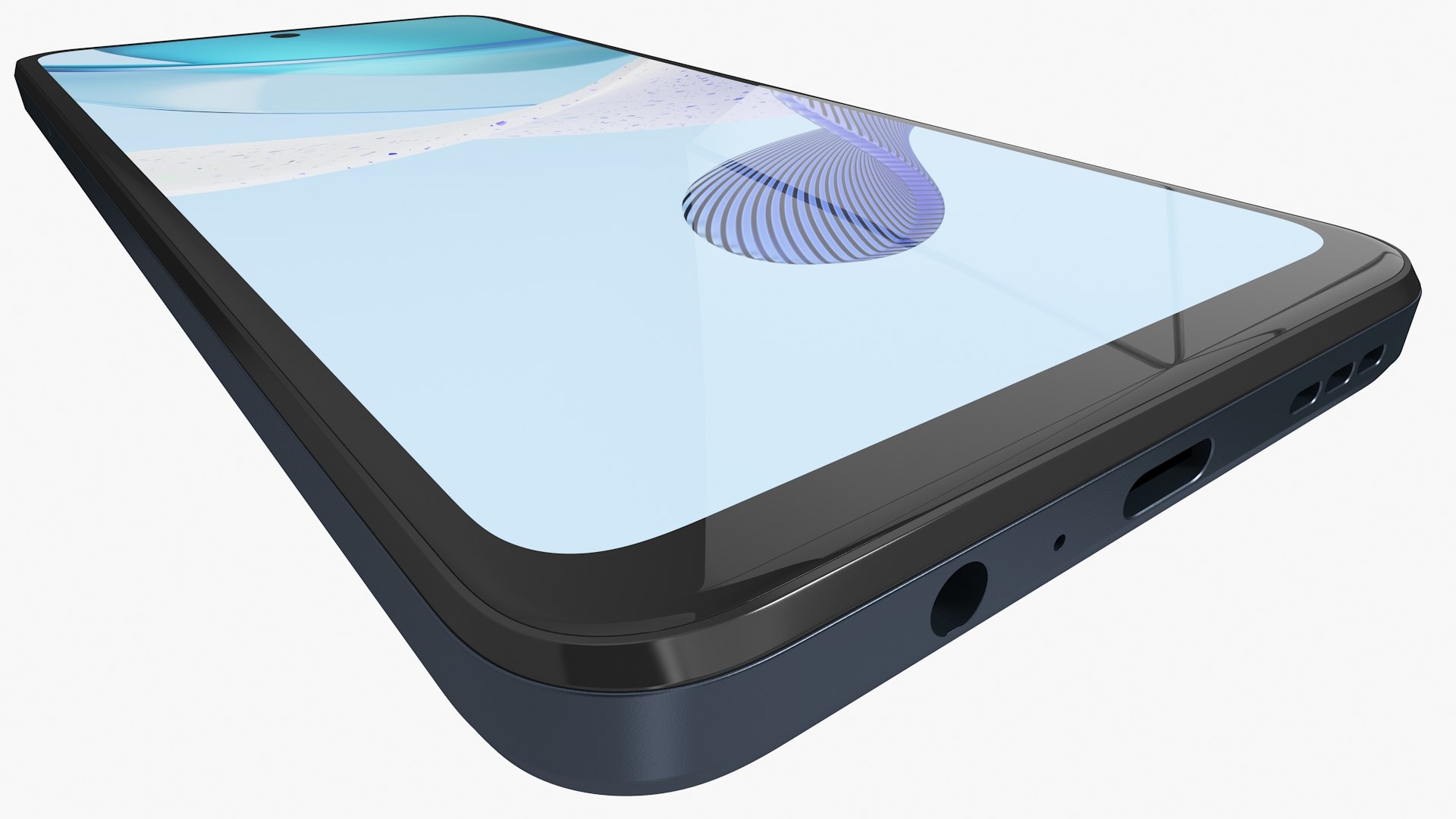 Motorola Moto G53 5G Blue 3D Model - TurboSquid 2049119