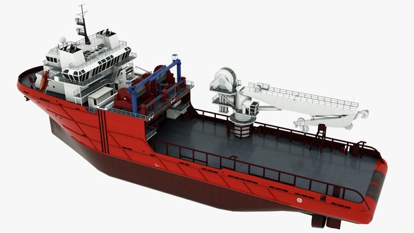 3D Offshore Support Vessel Ocean Scout model - TurboSquid 1724767