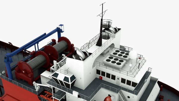 3D Offshore Support Vessel Ocean Scout model - TurboSquid 1724767