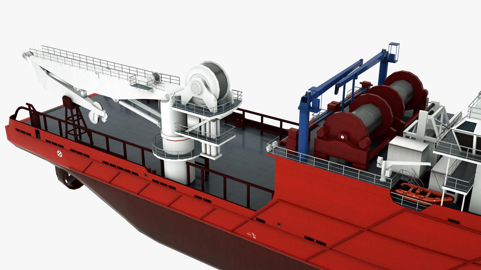 3D Offshore Support Vessel Ocean Scout Model - TurboSquid 1724767