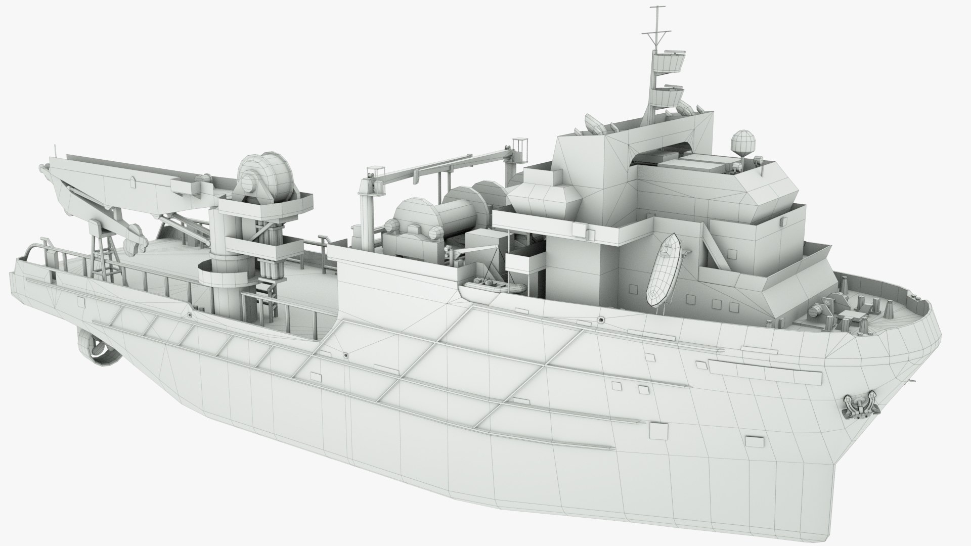 3D Offshore Support Vessel Ocean Scout model - TurboSquid 1724767