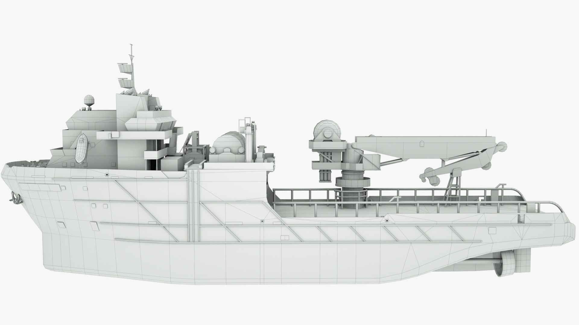 3D Offshore Support Vessel Ocean Scout model - TurboSquid 1724767