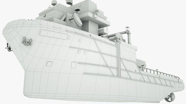 3D Offshore Support Vessel Ocean Scout model - TurboSquid 1724767