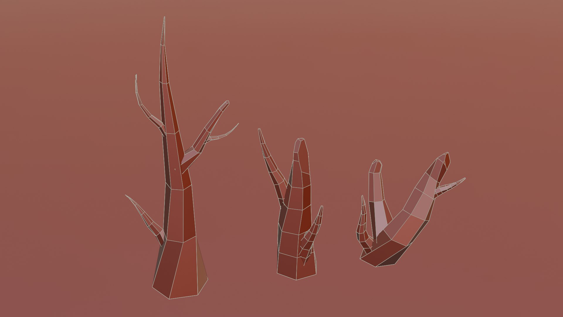 3D model Low Poly Desert Pack - TurboSquid 2042424