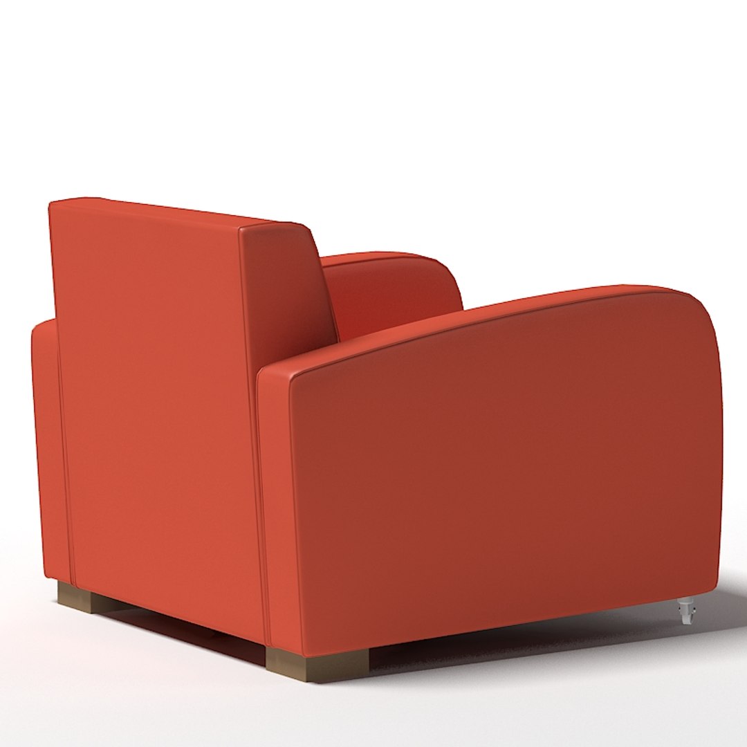 3d model modern contemporary chair