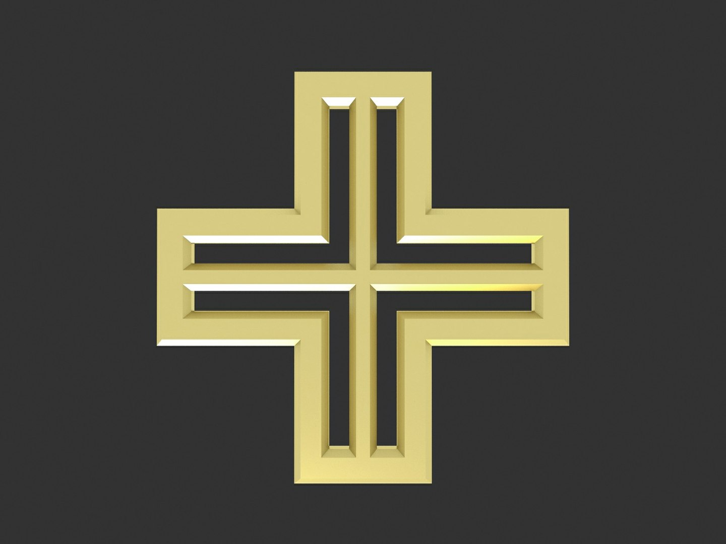 Cross 3D - TurboSquid 1474102