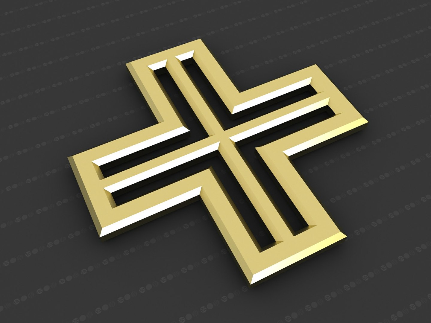 Cross 3D - TurboSquid 1474102