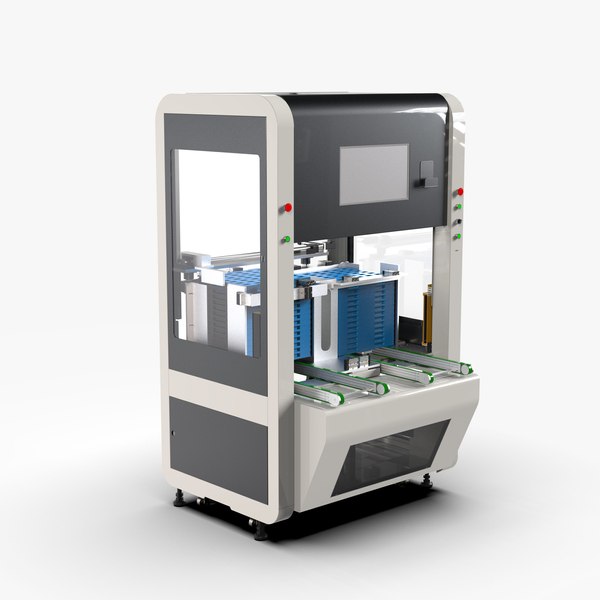 Automatic Tray Feeding Machine 3D model - TurboSquid 1992797
