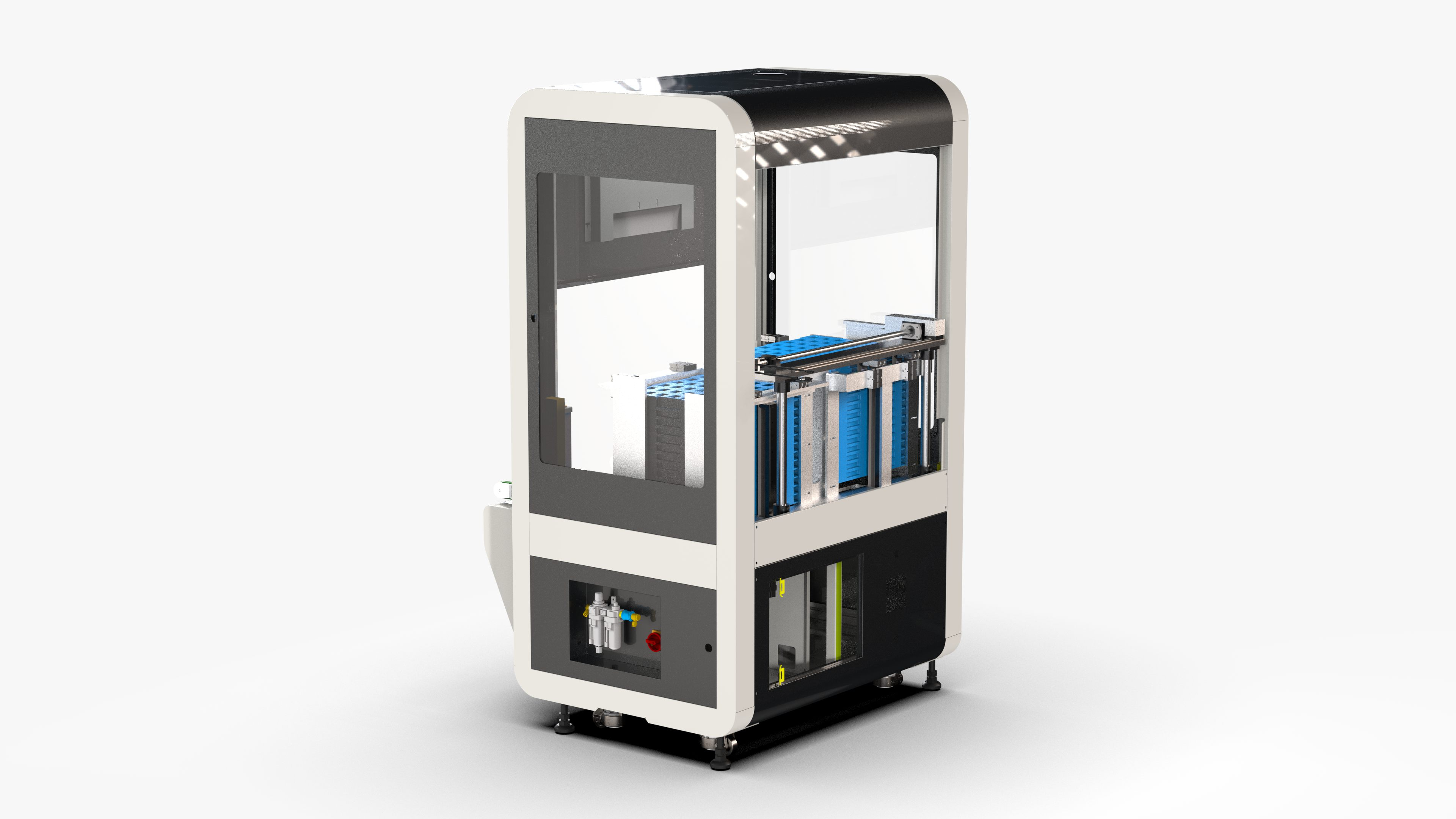 Automatic Tray Feeding Machine 3D model - TurboSquid 1992797