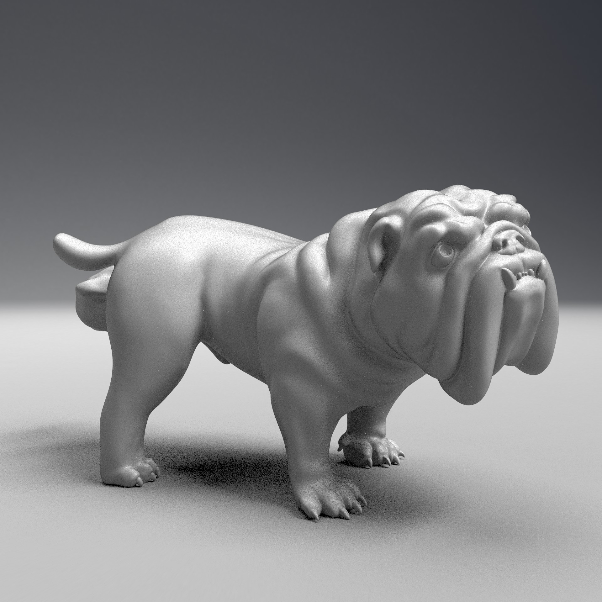 Dog bulldog english 3D - TurboSquid 1688432