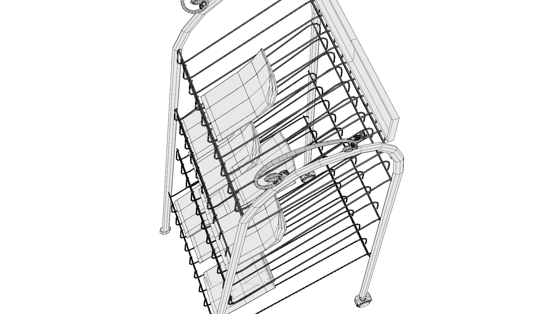 3D Model Magazine Display Rack With 4k Pbr Textures - TurboSquid 2098042