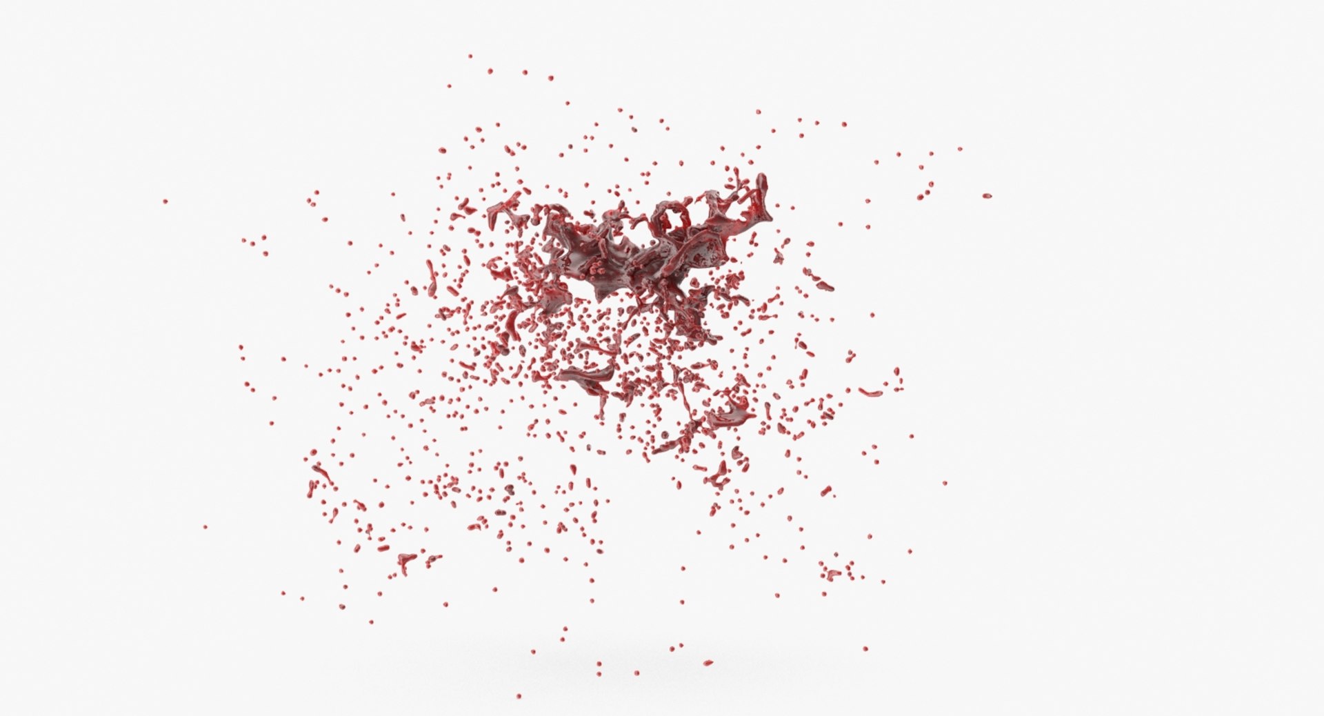 Blood Splash Model - TurboSquid 1285978