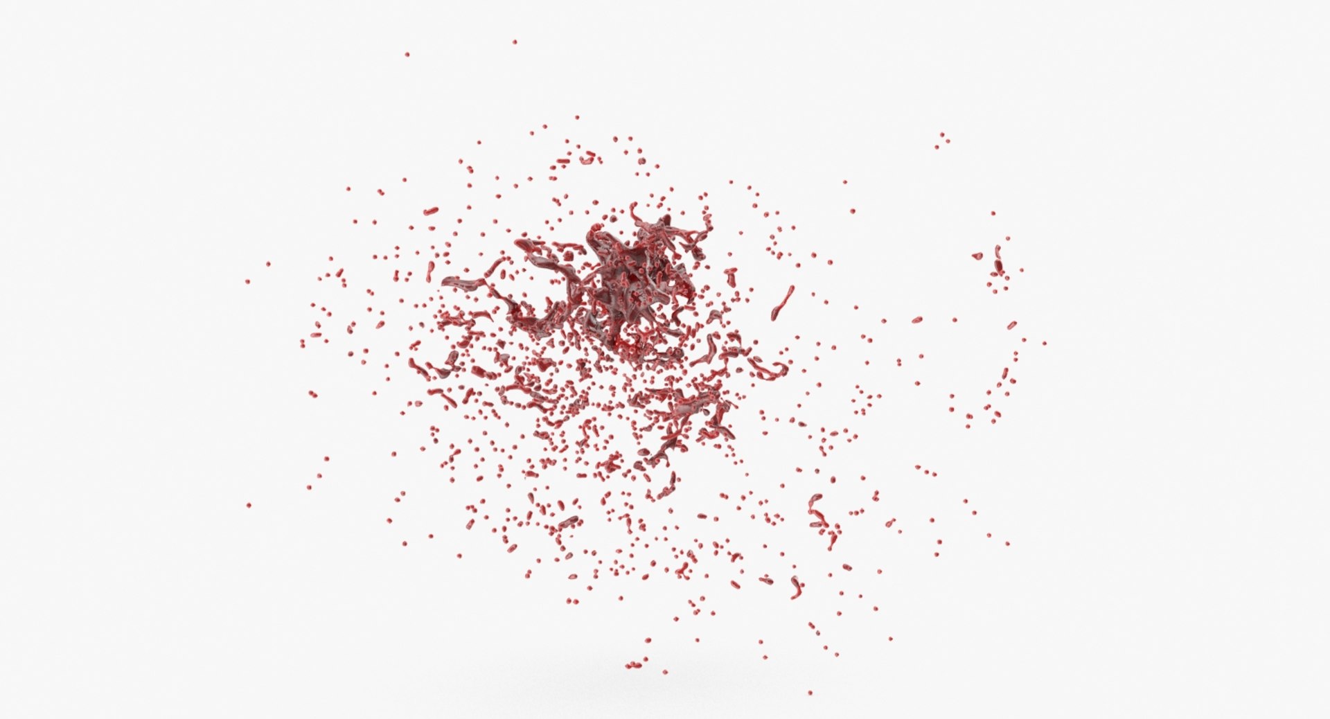 Blood Splash Model - TurboSquid 1285978