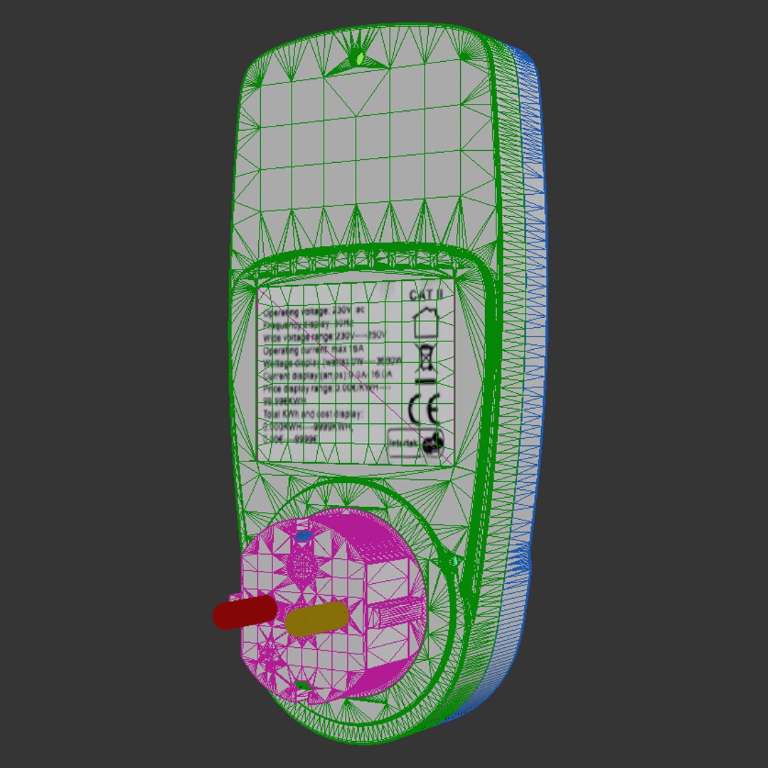 Voltmeter 3D - TurboSquid 1291890