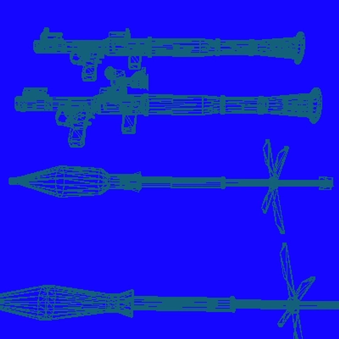 Rpg-7 Rocket Rpg 3d Model