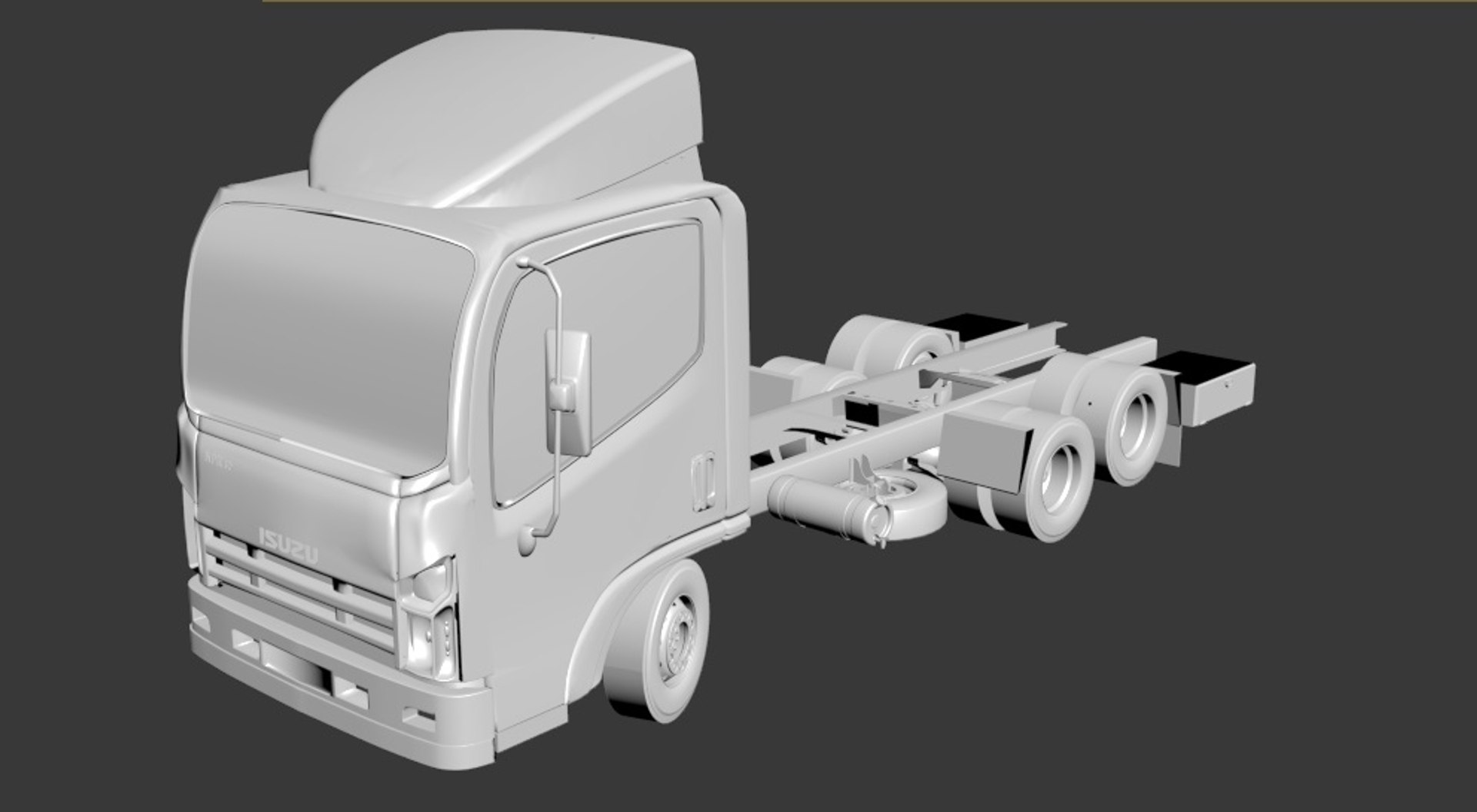 Isuzu 3d Model