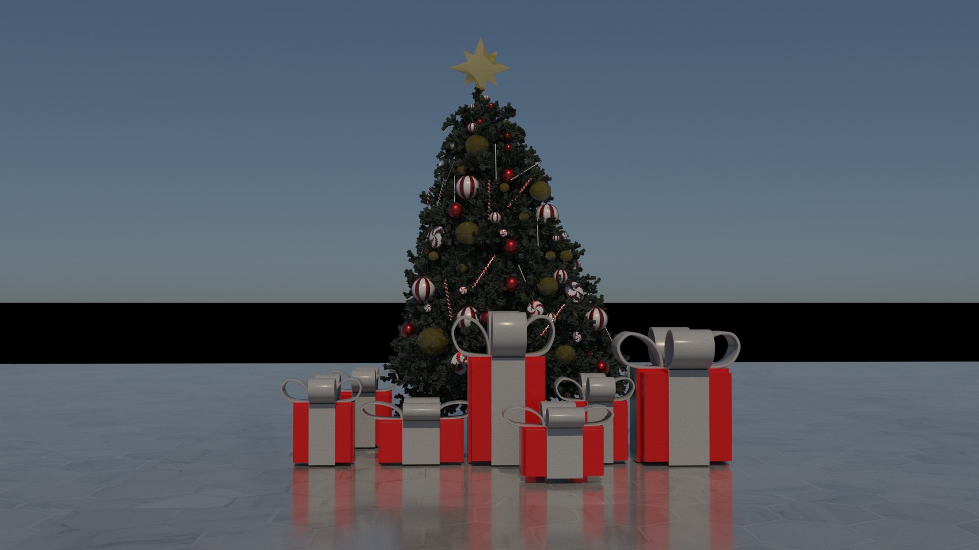 Christmas Tree 3D Model - TurboSquid 1999154