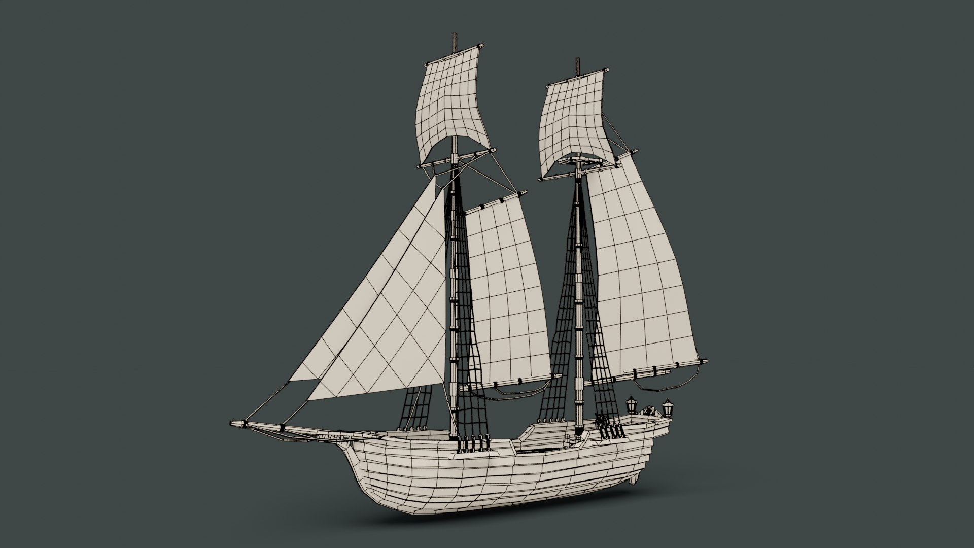 3D Model Ships Low Poly Pack - TurboSquid 2015666