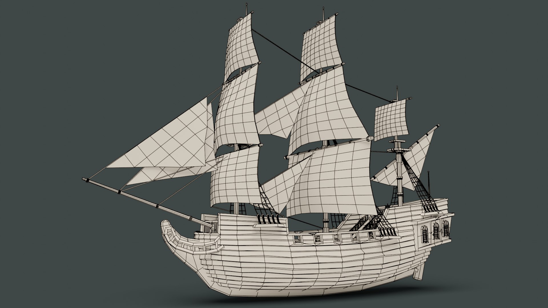 3D Model Ships Low Poly Pack - TurboSquid 2015666
