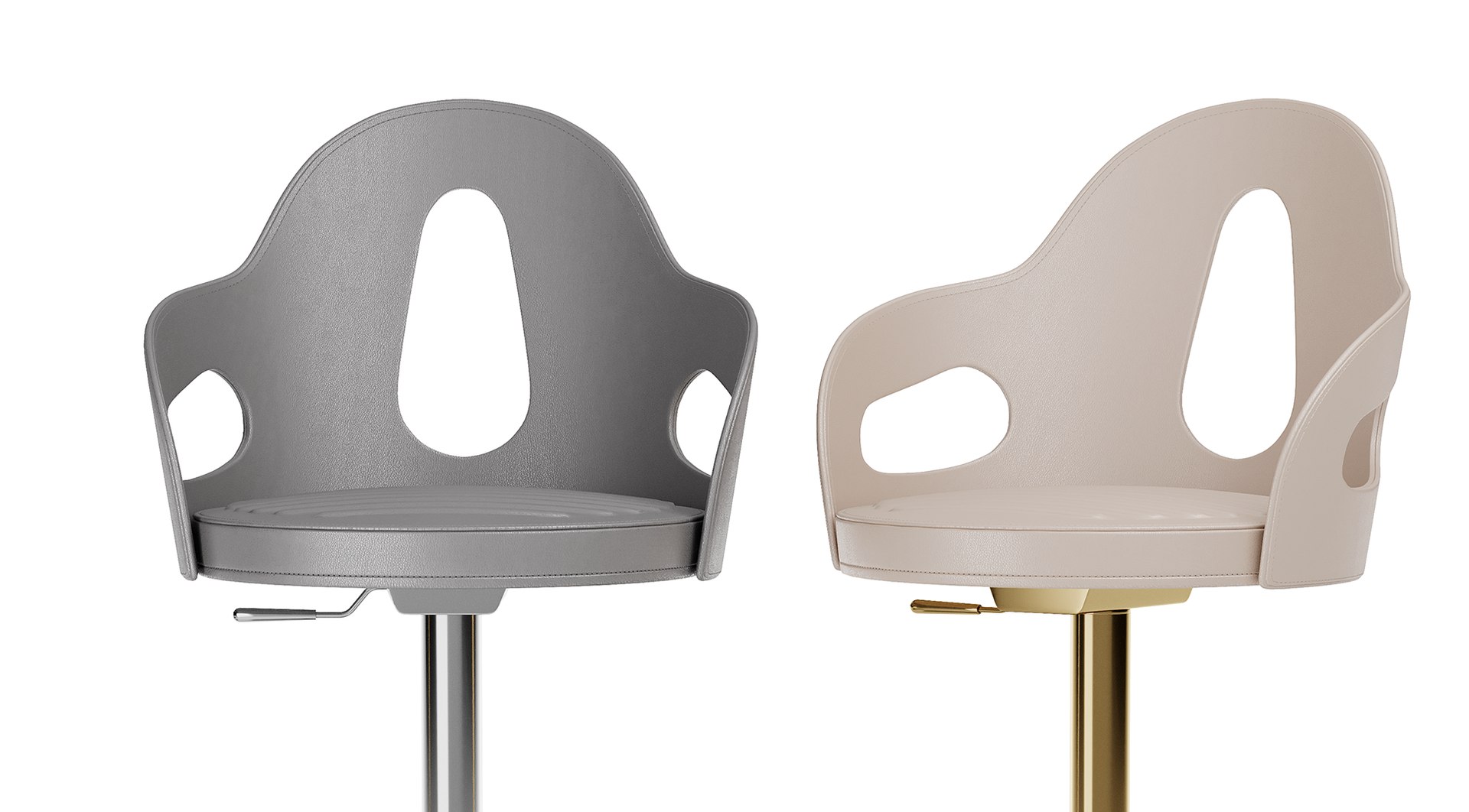 3D Model Giorgetti Dora Bar Stool - TurboSquid 1950519
