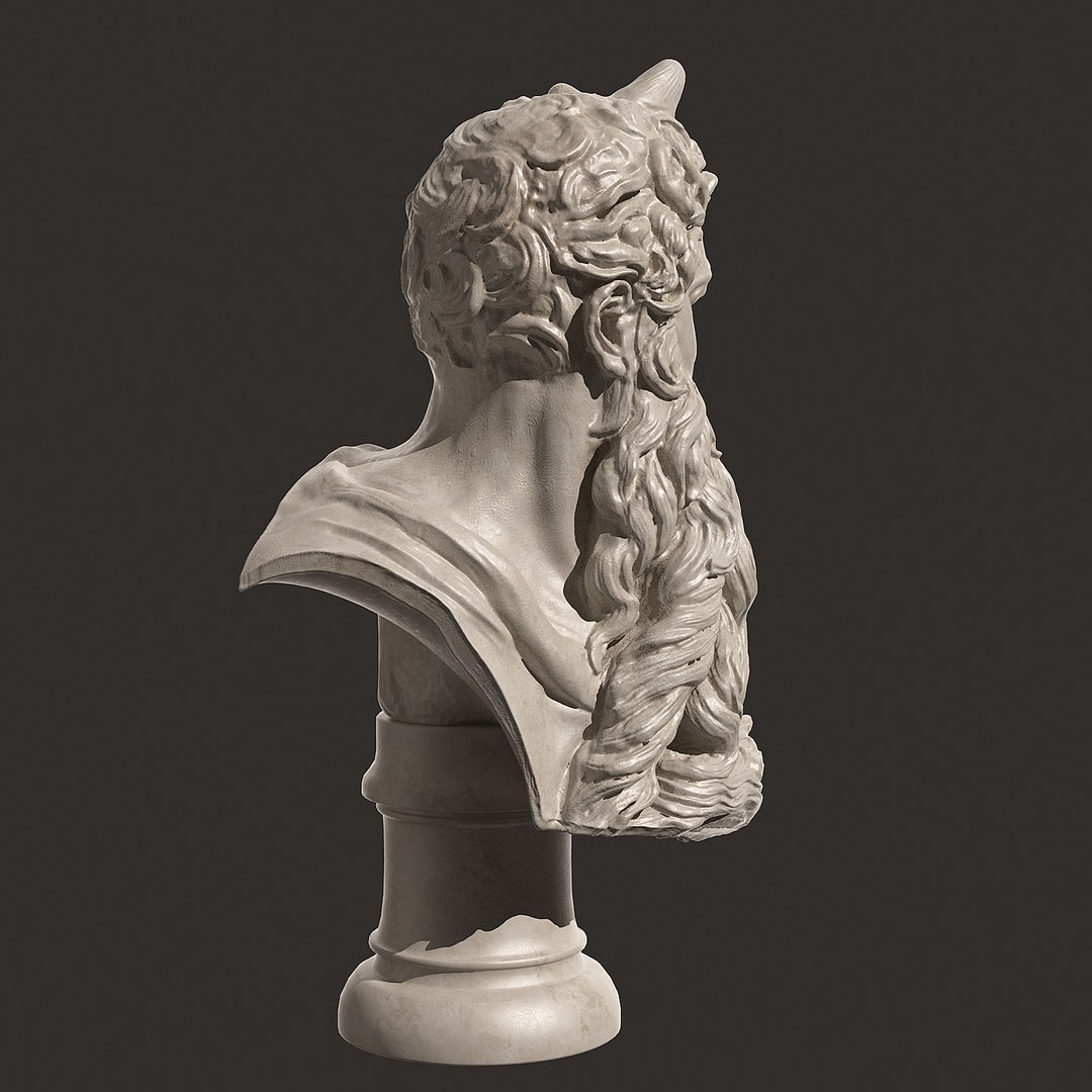 3d model moses michelangelo buonarroti