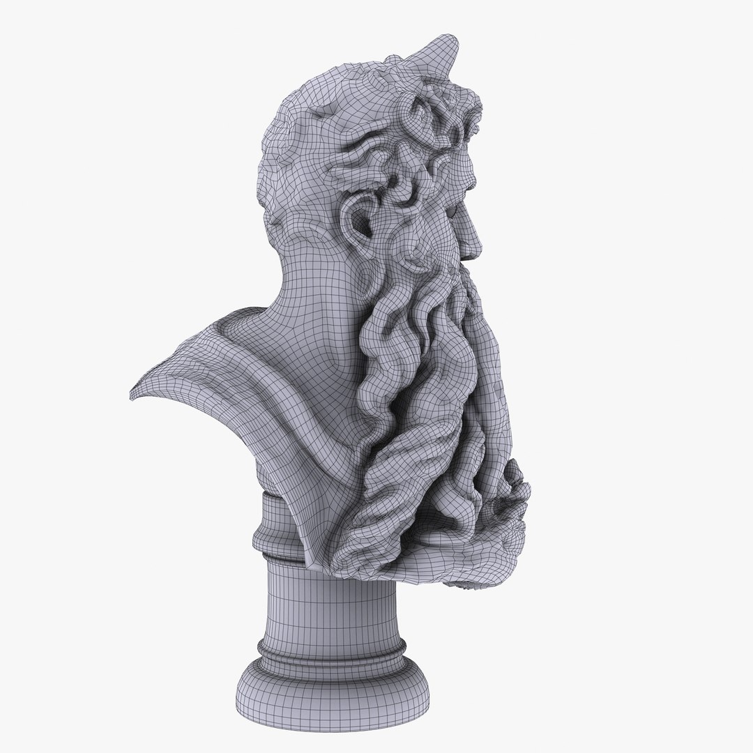 3d model moses michelangelo buonarroti