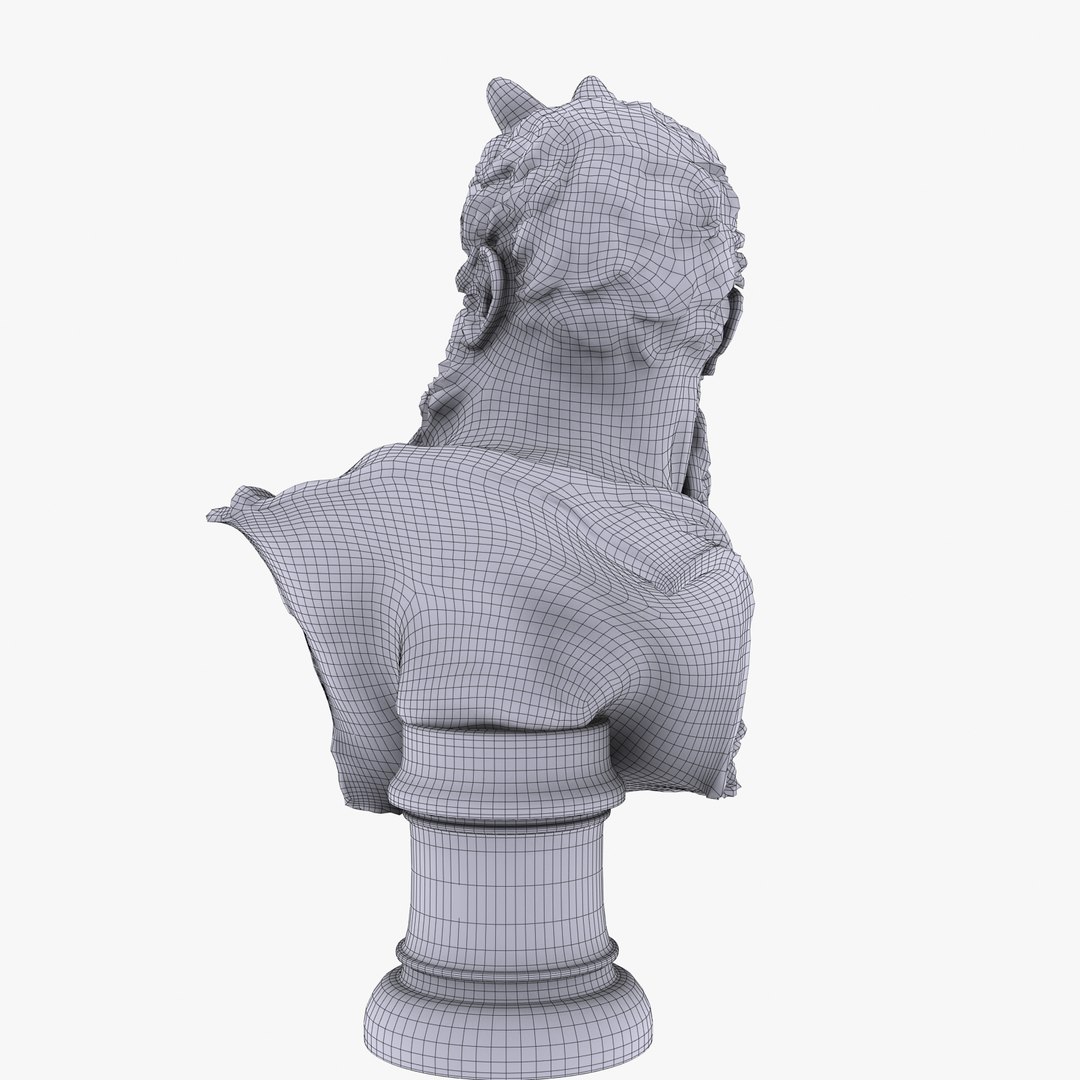 3d model moses michelangelo buonarroti