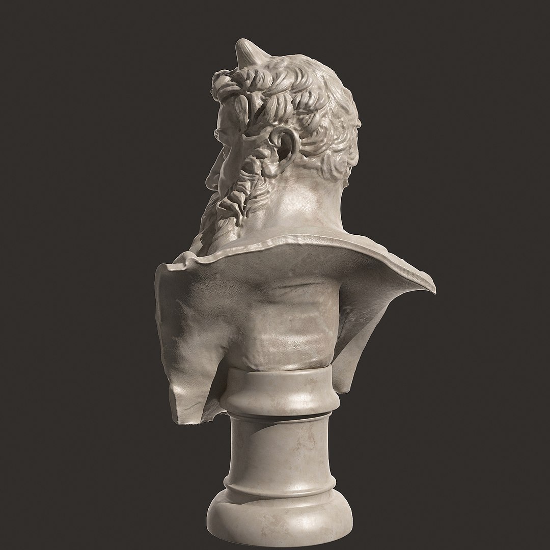3d model moses michelangelo buonarroti
