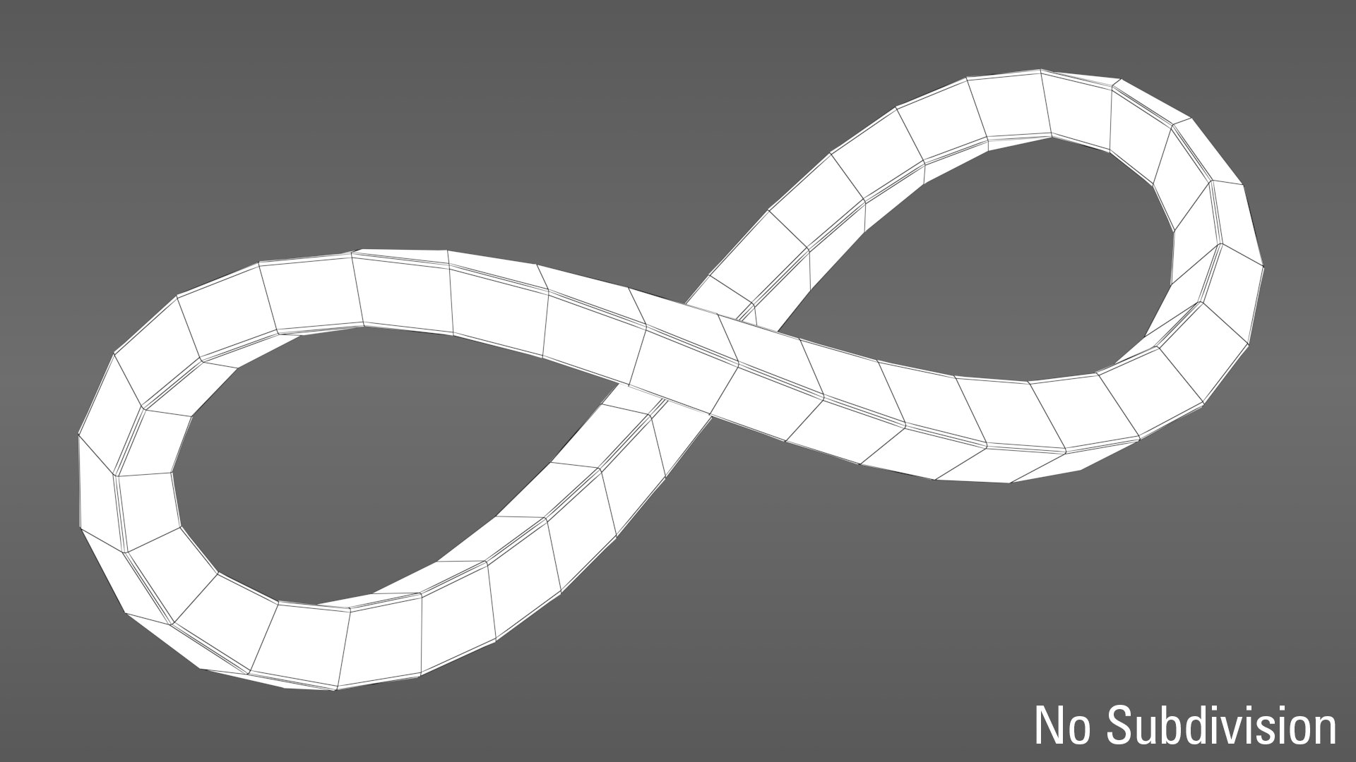 Infinity Symbols 3d Model