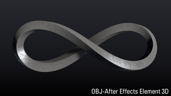 infinity symbols 3d model