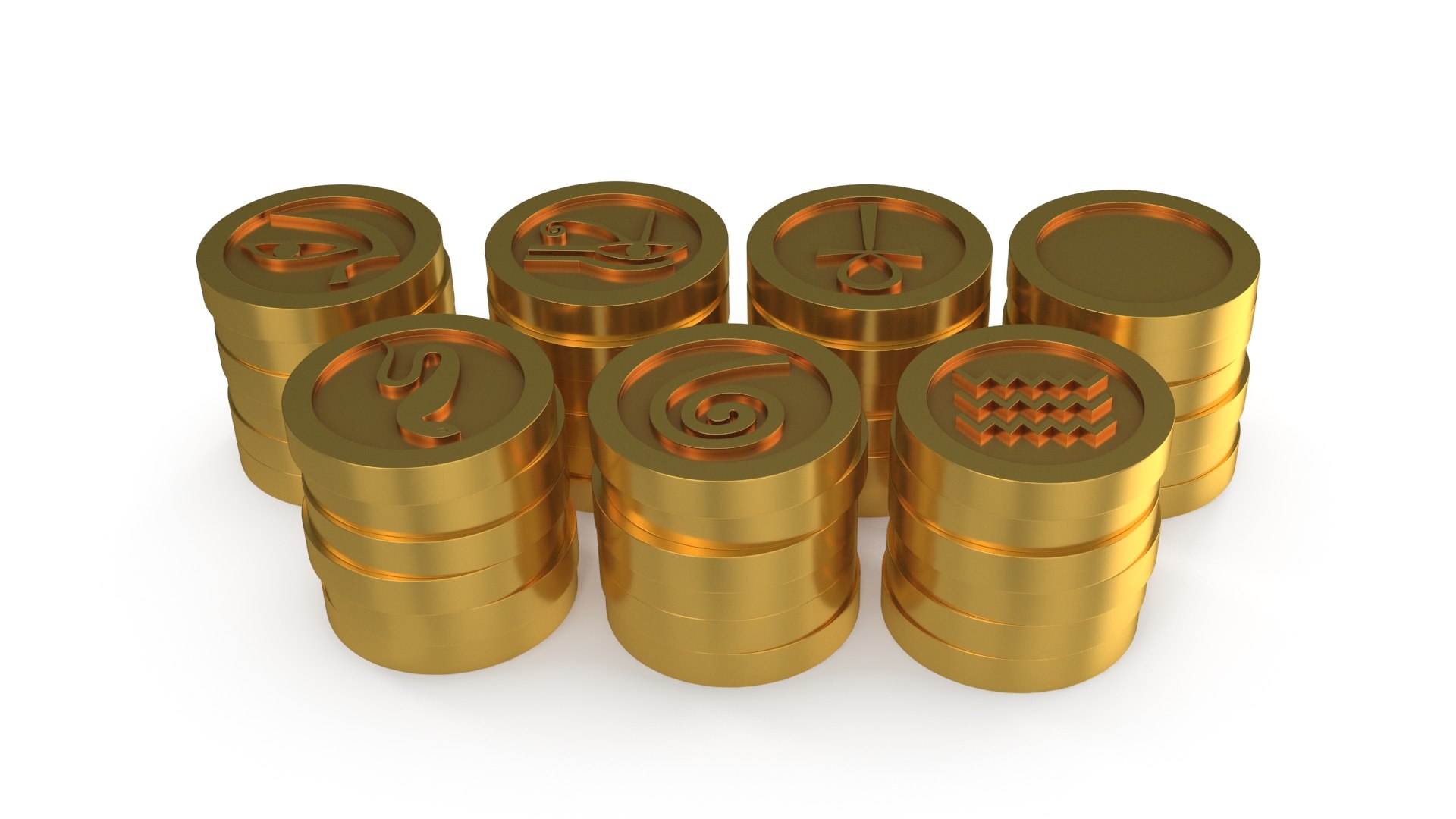 Coins Egypt 3D Model - TurboSquid 2368853