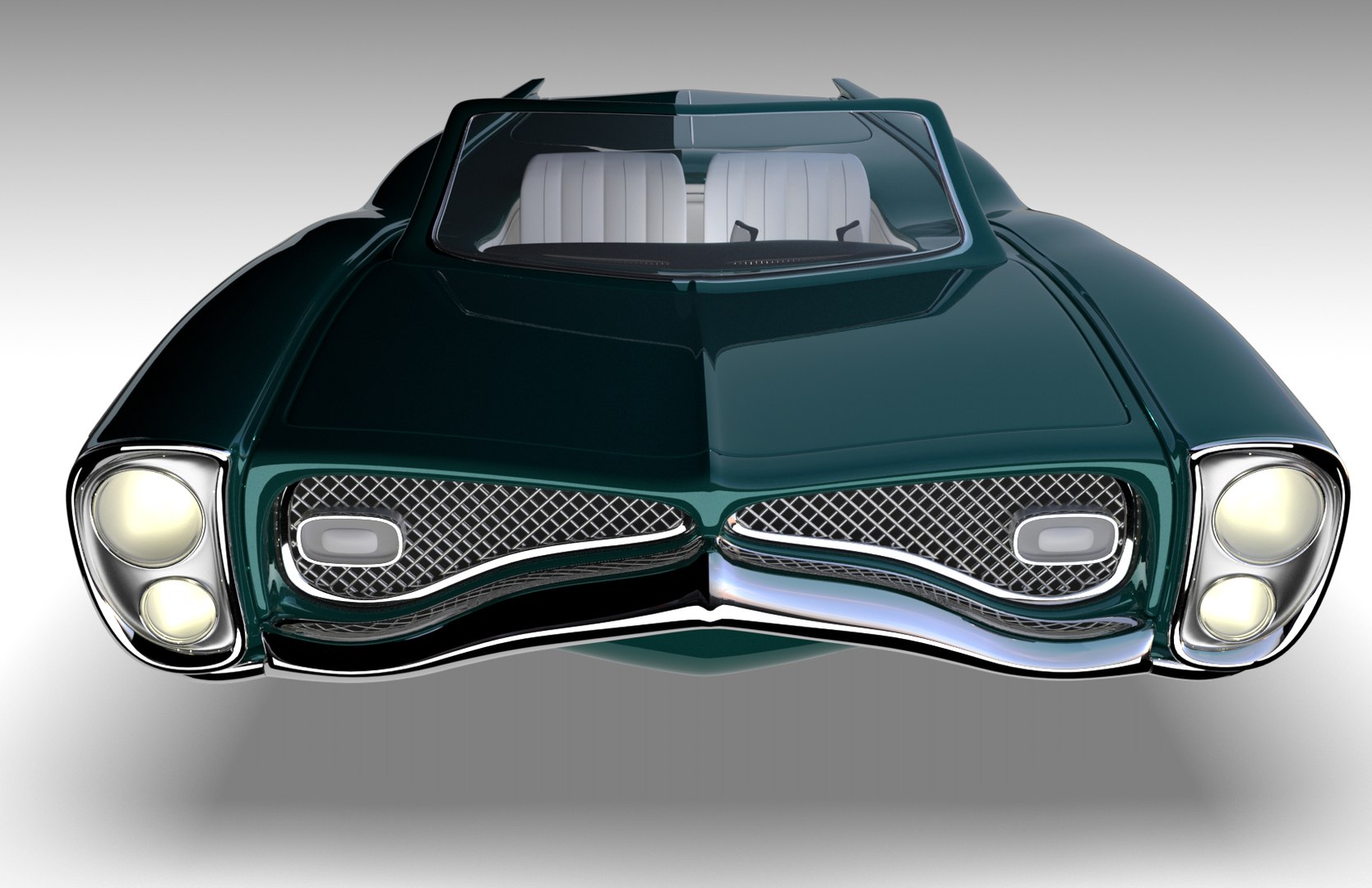 409 Flying Muscle Car 3D - TurboSquid 1367715