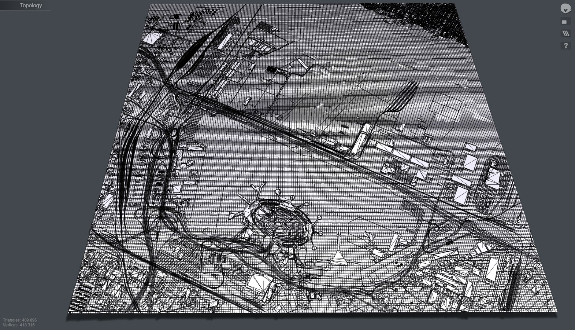 Newark Port 3D Model - TurboSquid 1896340