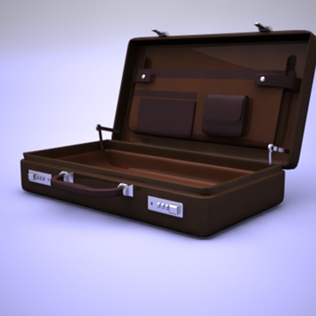 briefcase case 3d model