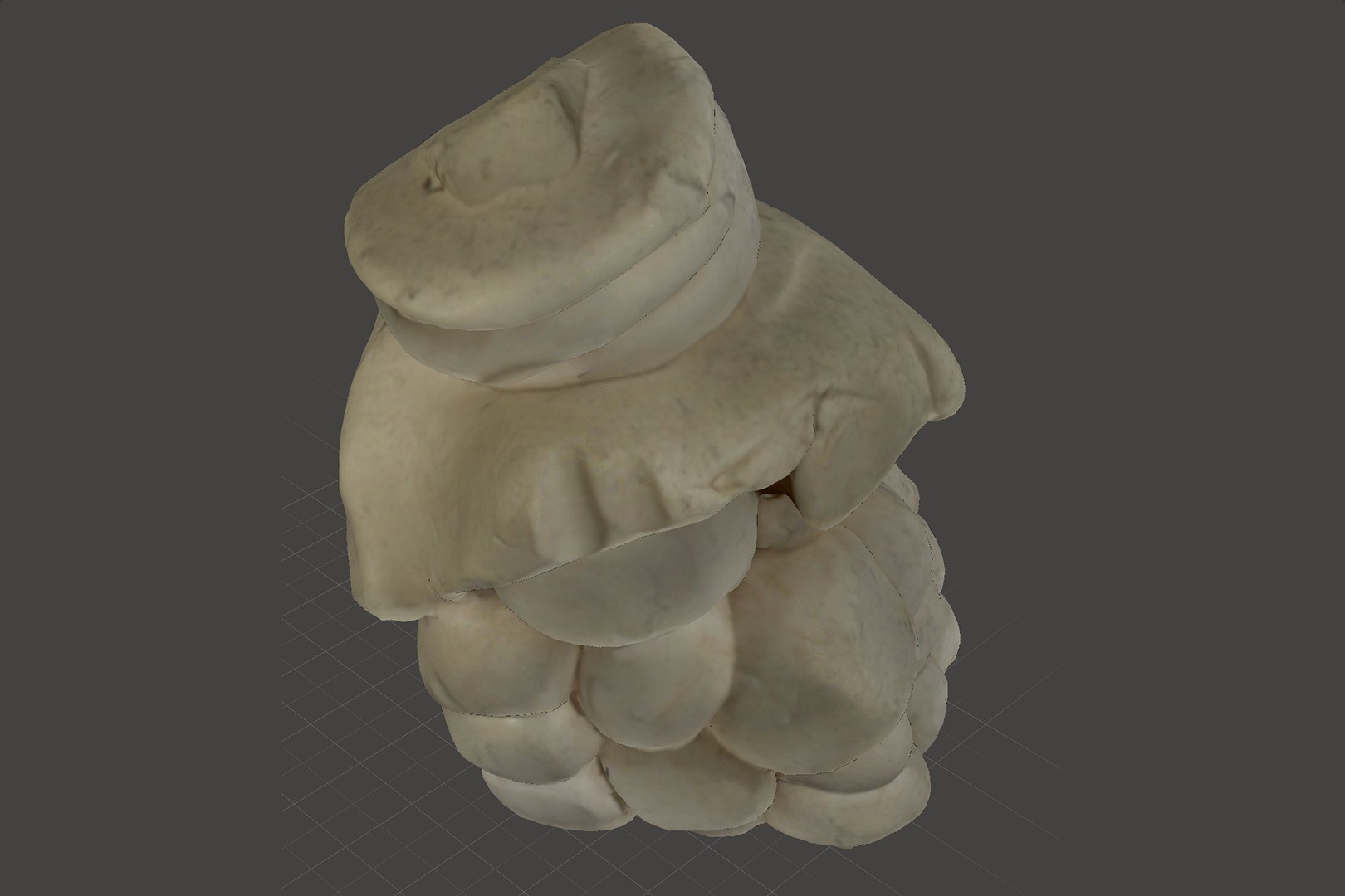 3D Model Small White Clay Figure 4 - TurboSquid 2356152