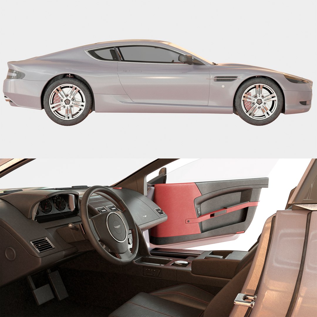 3D Aston Martin DB9 Car - TurboSquid 1743764