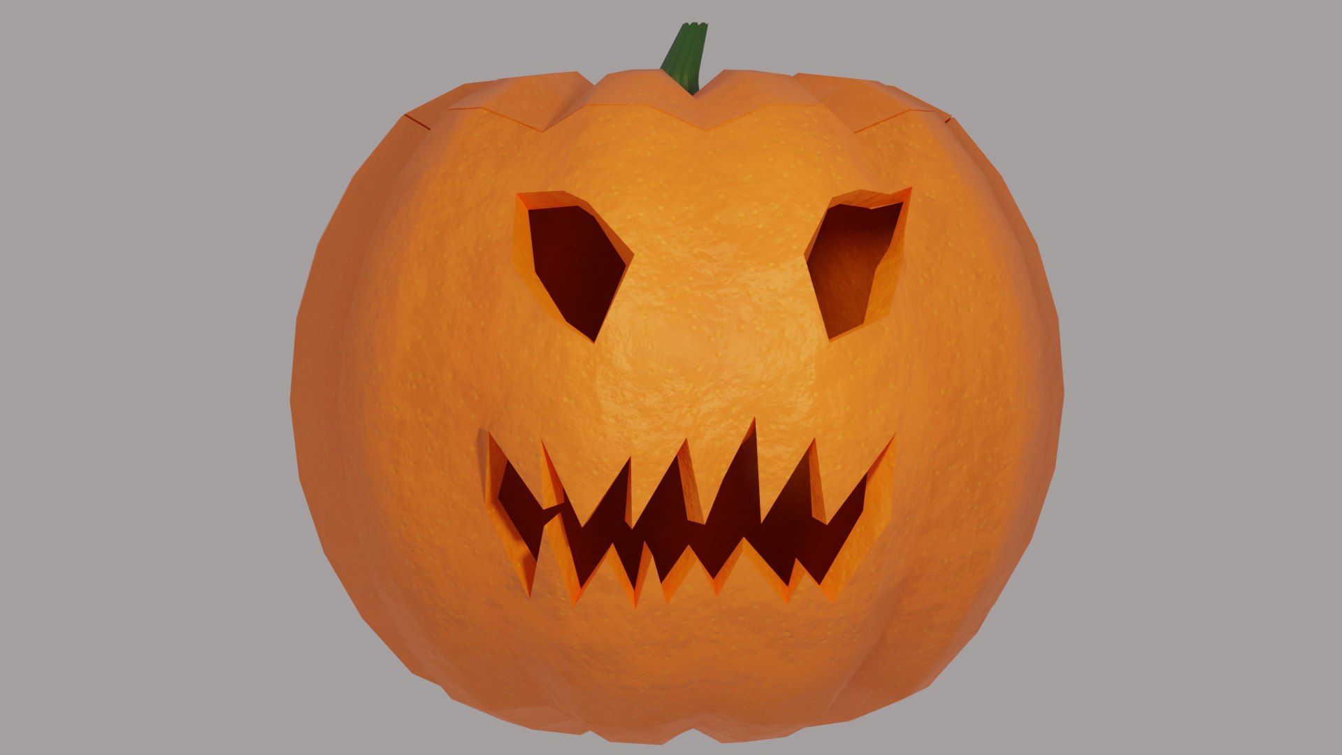 Pumpkin Halloween model - TurboSquid 1807288