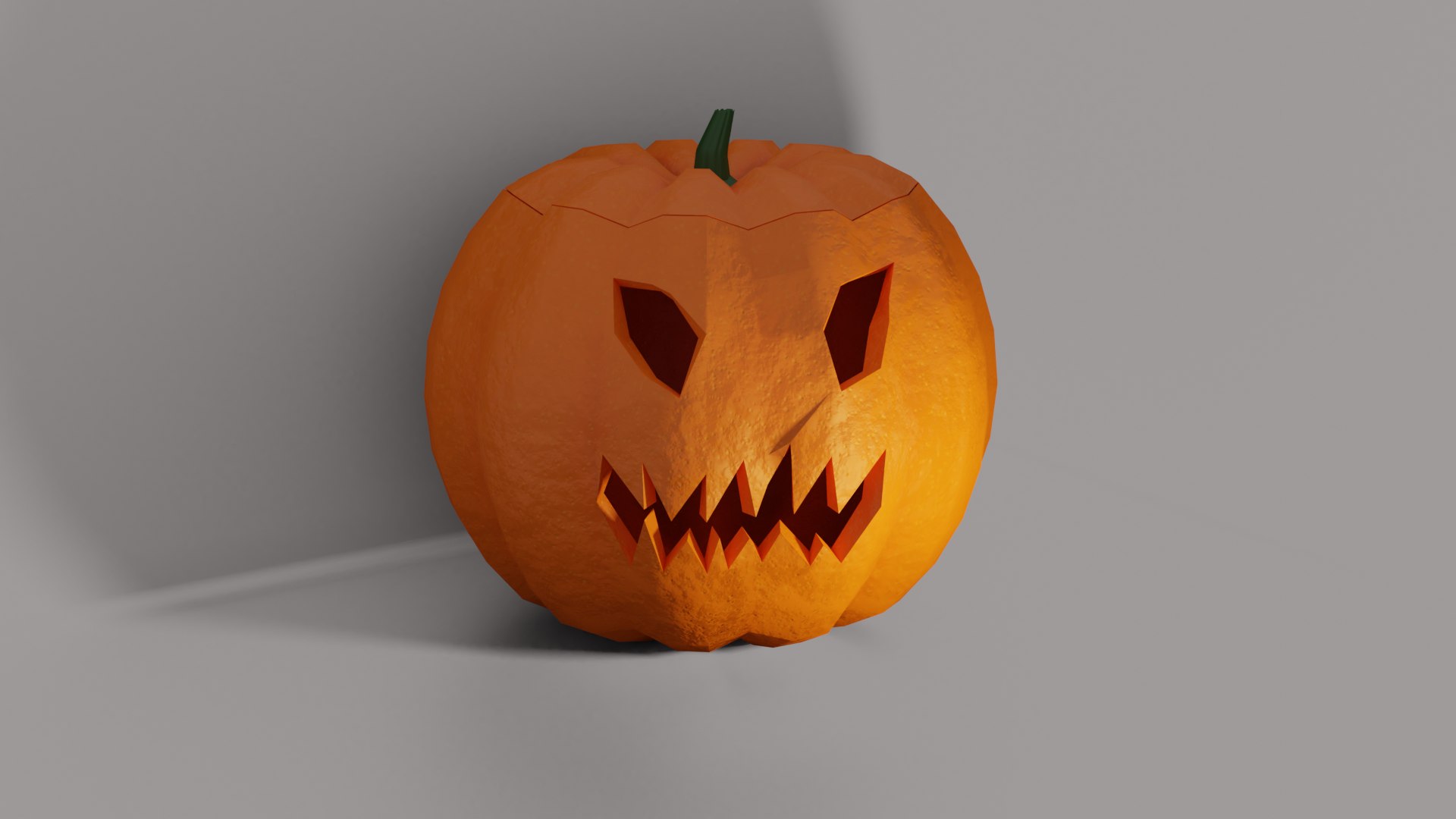 Pumpkin Halloween model - TurboSquid 1807288